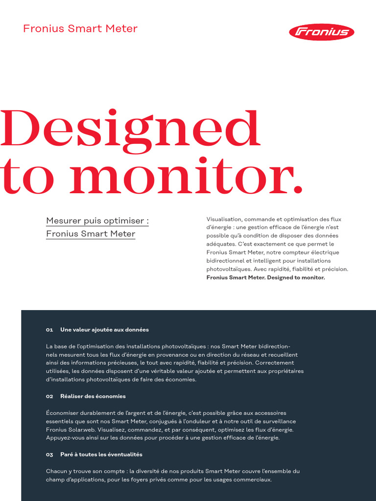 SE DS Fronius SmartMeter FR | PDF