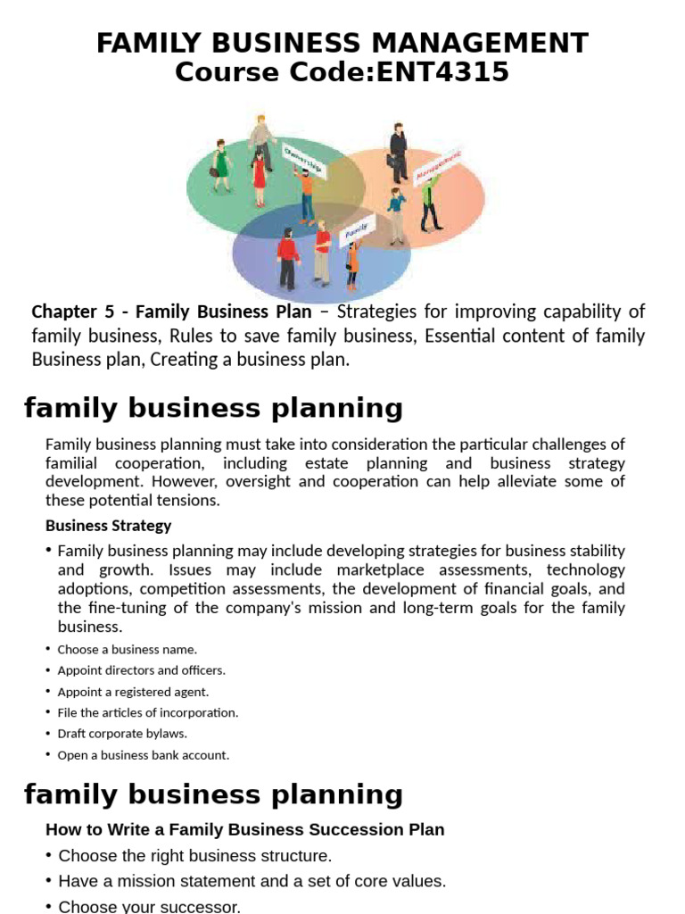 Family Business Lecture 5 | PDF | Lean Startup | Startup Company