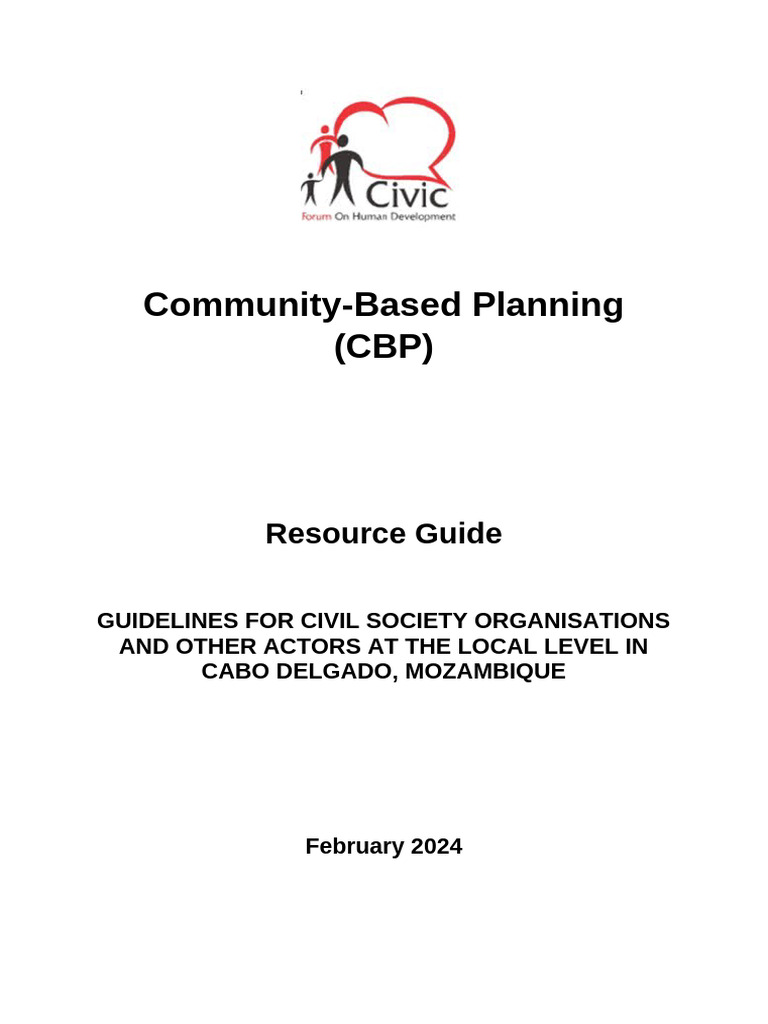 CBP RESOURCE GUIDE FOR CSOs and OTHER LOCAL LEVEL ACTORS IN CABO ...