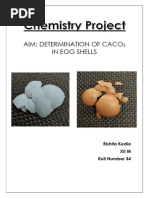 Determination of Calcium Carbonate by Back Titration | PDF | Titration ...