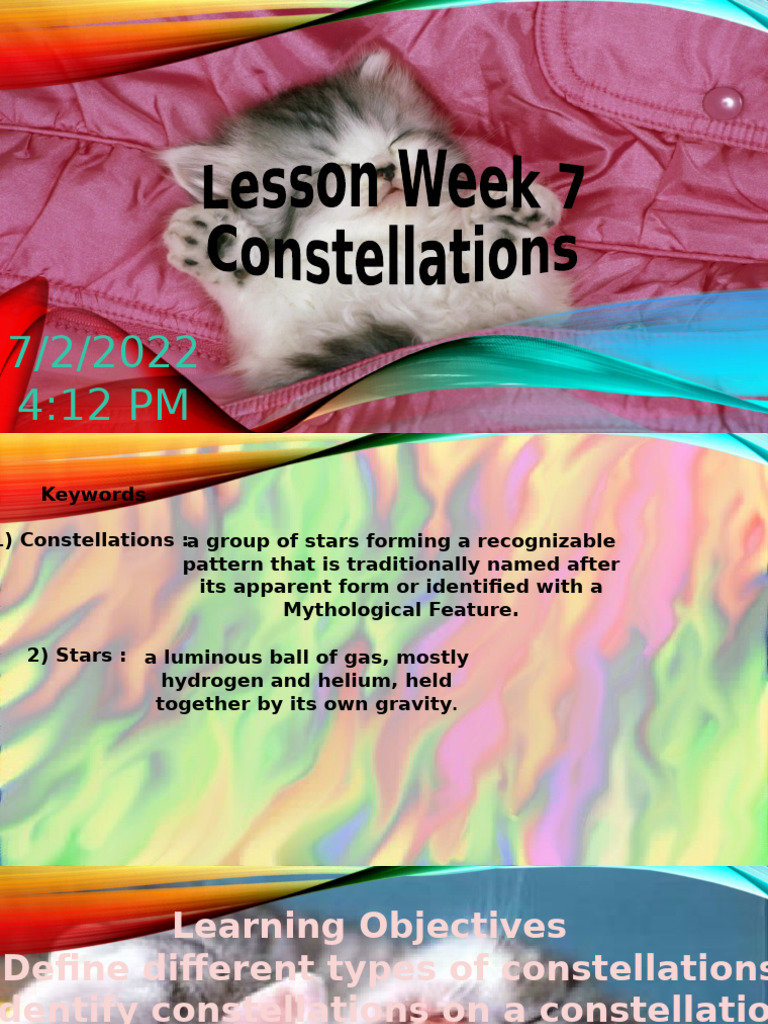 Constellations Powerpoint | PDF