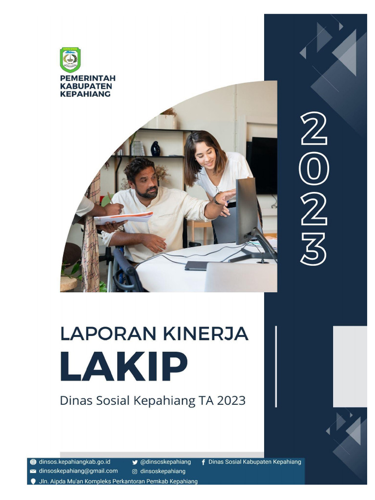 Lakip Dinsos Ta 2023 | PDF