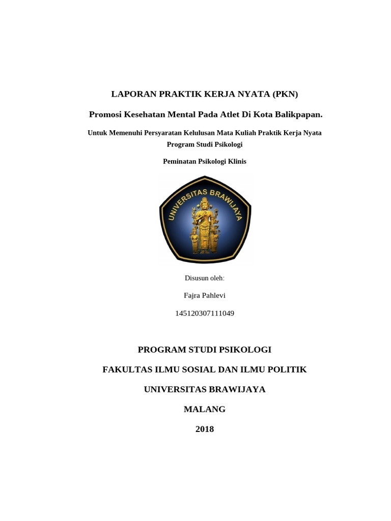 Laporan Praktik Kerja Nyata PKN | PDF Laporan Praktik Kerja Nyata PKN | PDF