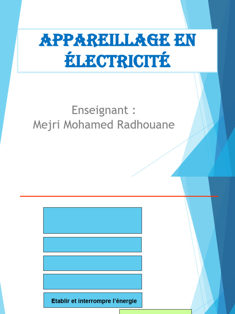 Rappel Appareillage | PDF