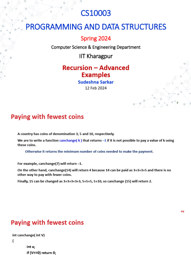 06 Recursion Ex | PDF