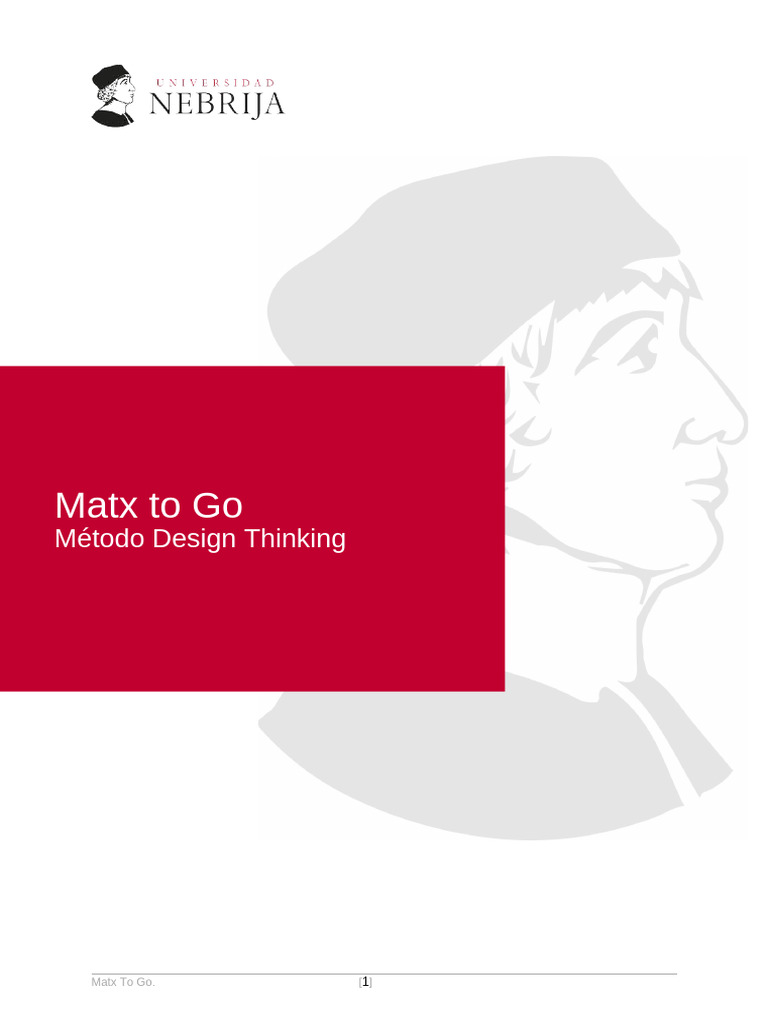 Design Thinking - Matx To Go | PDF