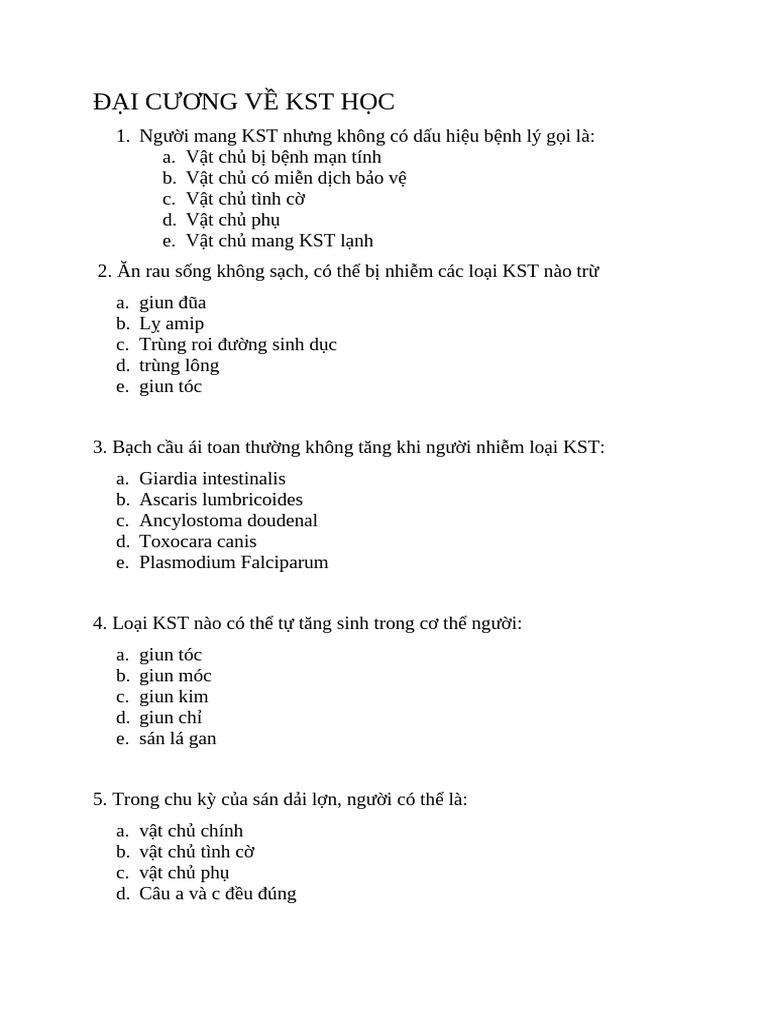 ĐC-KST-có-ans | PDF