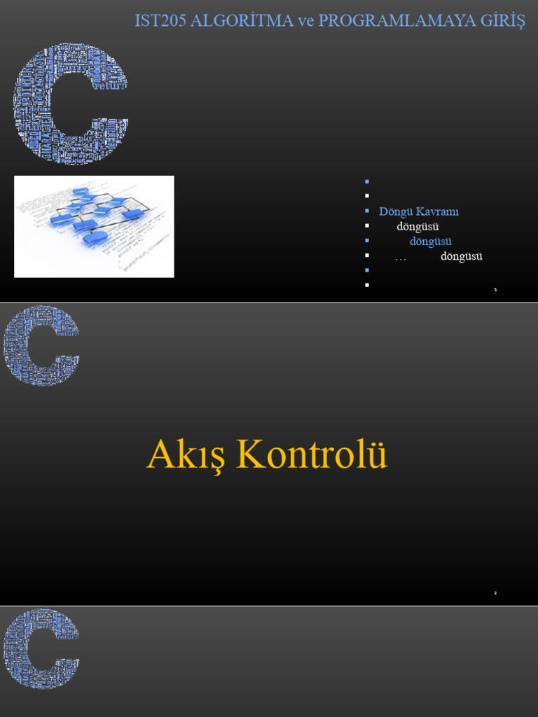 Algoritma Ve Programlamaya Giriş | PDF