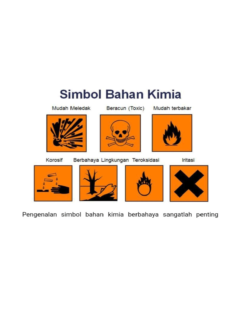 Simbol Bahan Kimia | PDF