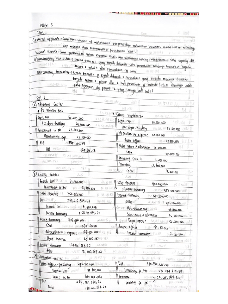 Nanda Putri Adhiriva - 00000050991 - Lab Adv Acc1 - WEEK 5 | PDF Nanda Putri Adhiriva - 00000050991 - Lab Adv Acc1 - WEEK 5 | PDF