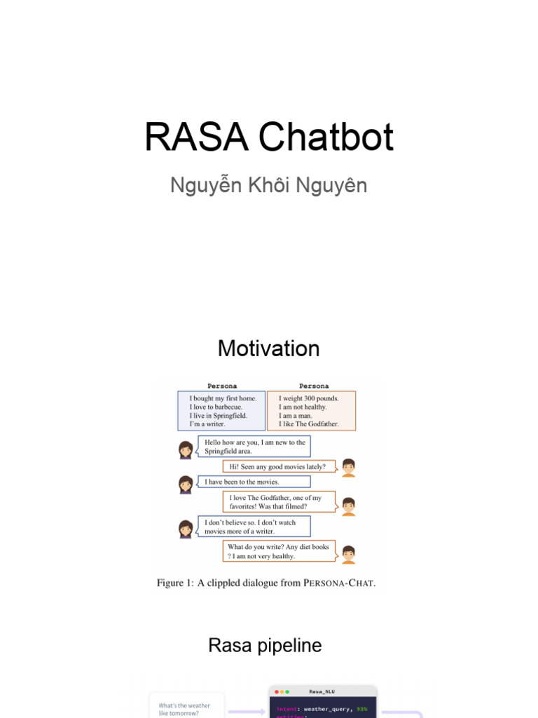 RASA Chatbot | PDF