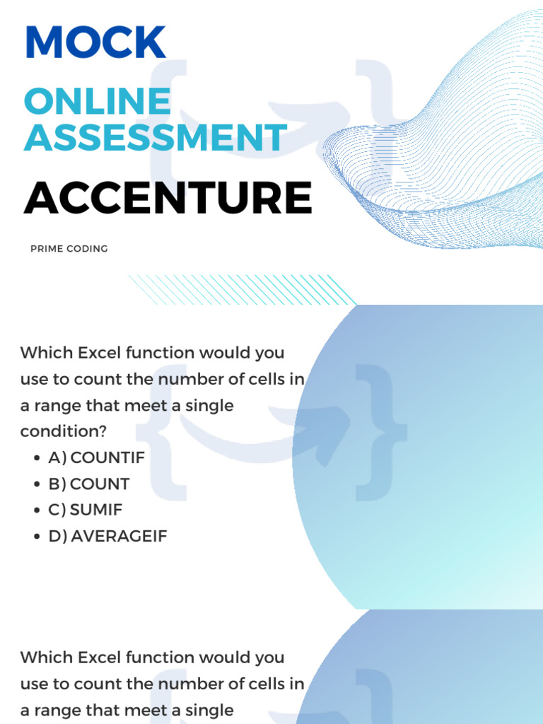 Accenture Mock OA -2 | PDF
