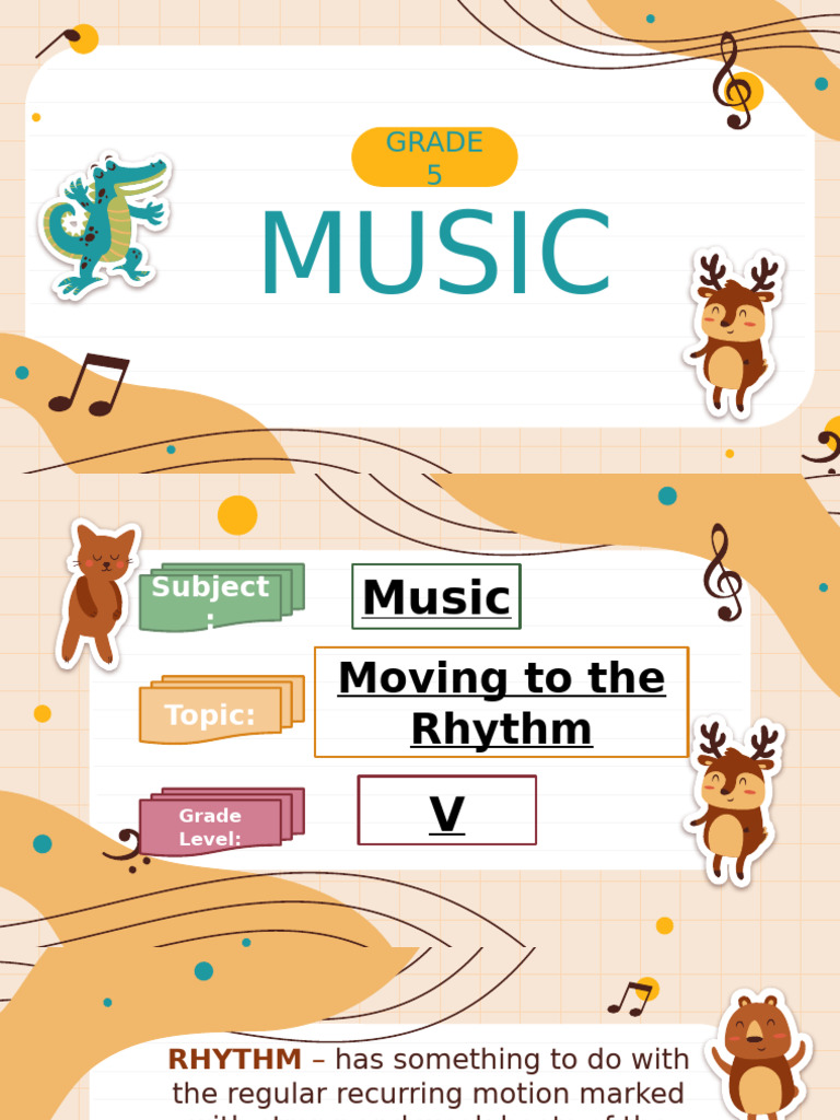 Music 5 Lesson 1. | PDF