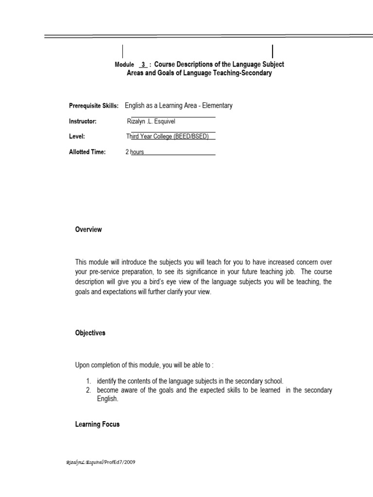 ProfEd7module3 | PDF