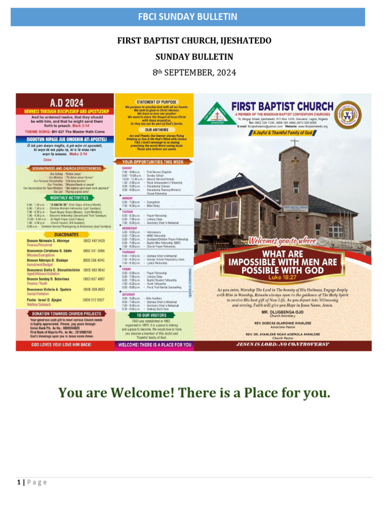 Fbci - Bulletin - 08092024 | PDF