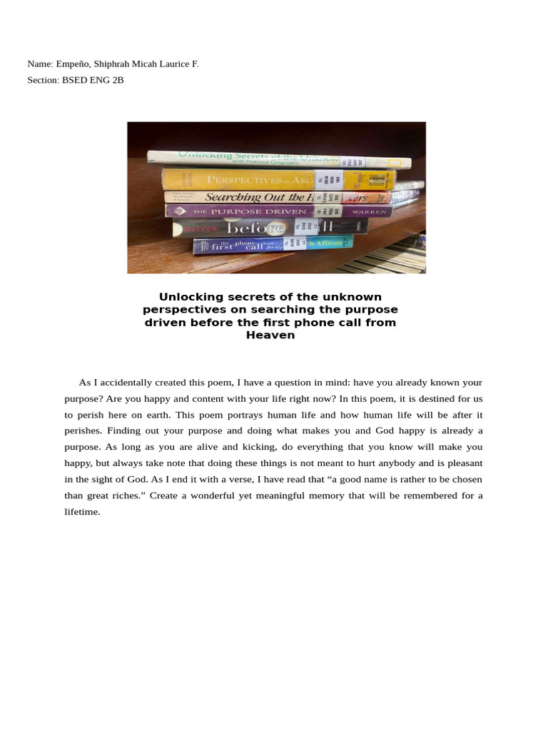 Book Spine - Laurice | PDF | Poetry