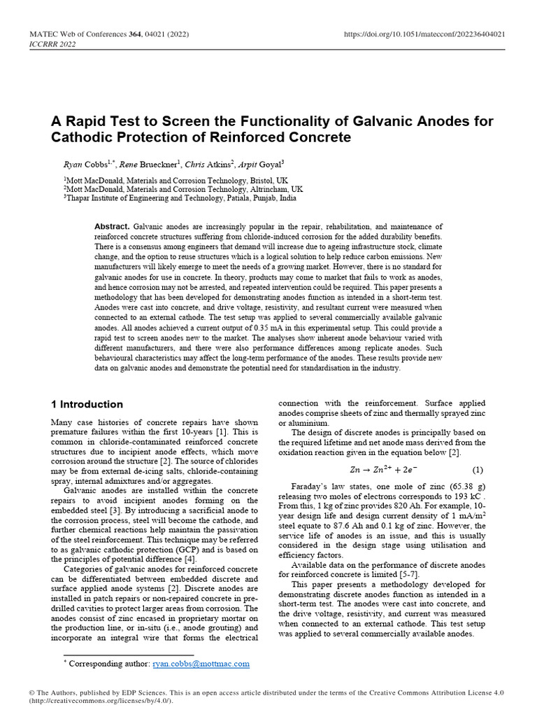A Rapid Test To Screen The Functionality of Galvan | PDF