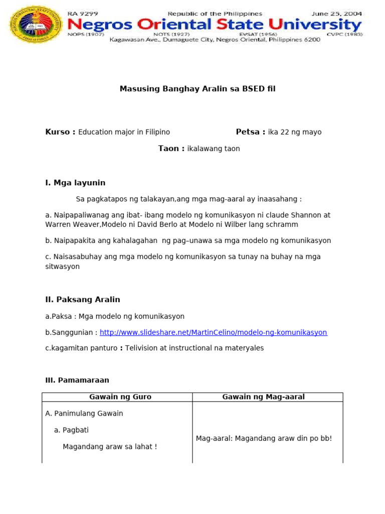 Final Lesson Plan-Genn | PDF