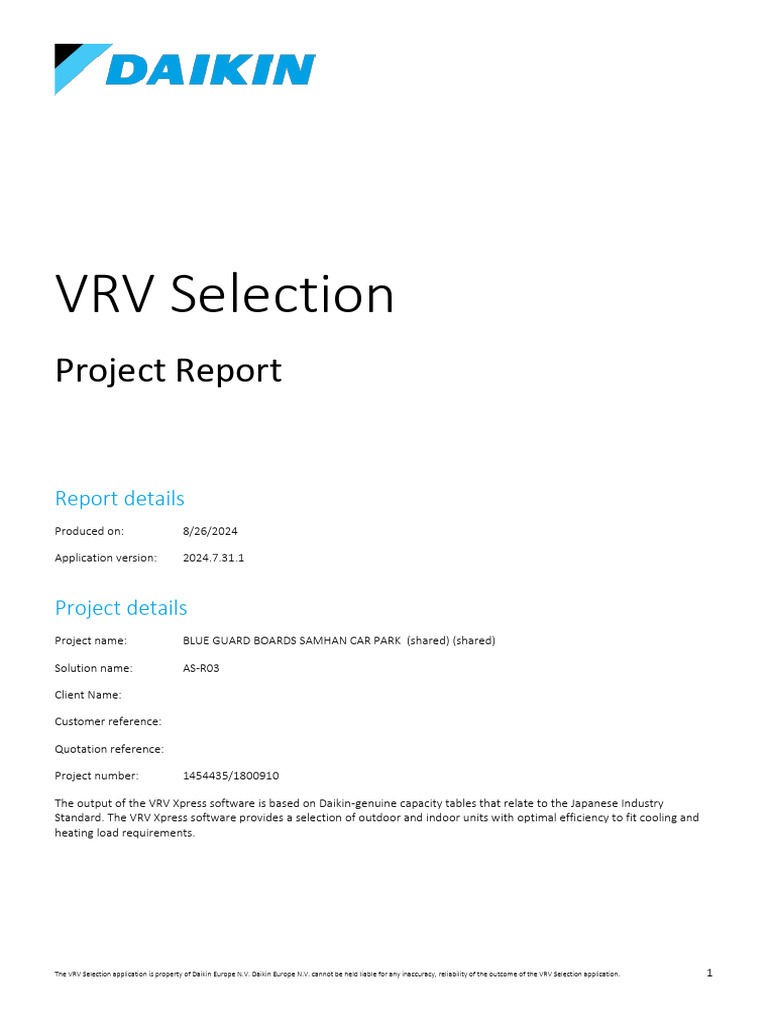 VRV Diagram | PDF