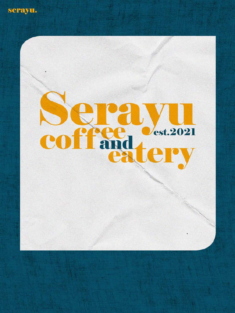 Menu Serayu 5424 | PDF