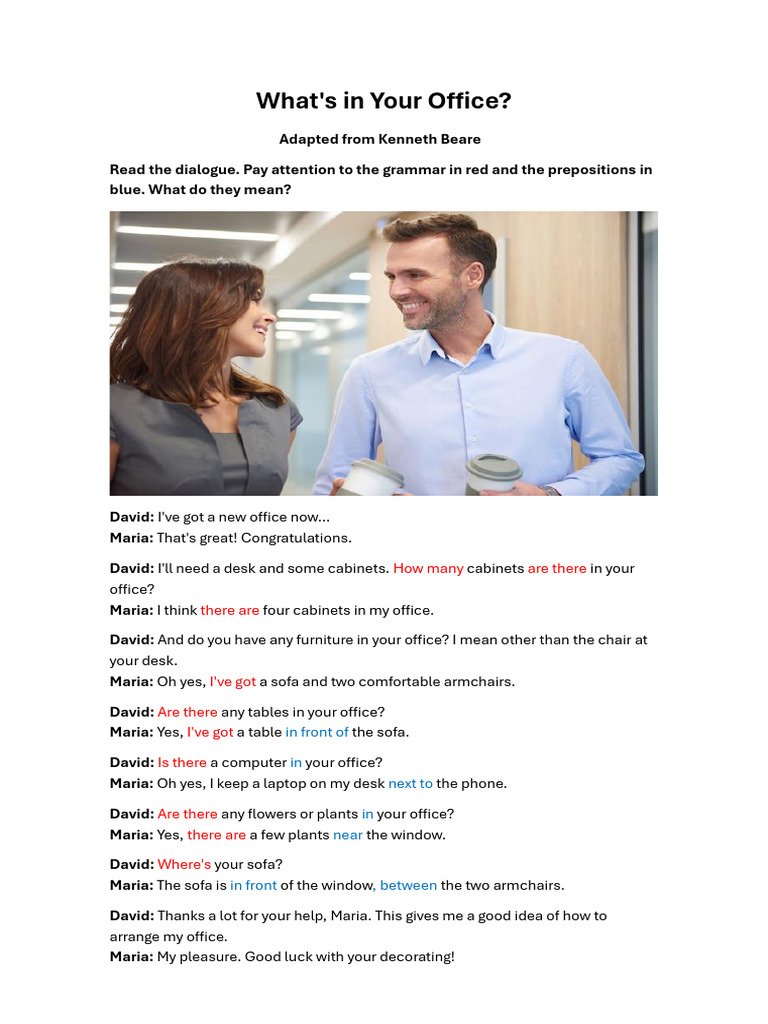 What Is in Your Office | PDF