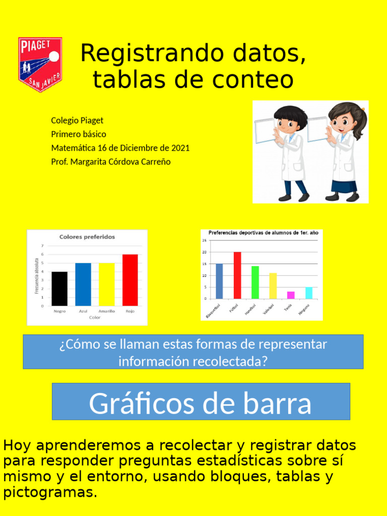 Tablas de Conteo | PDF