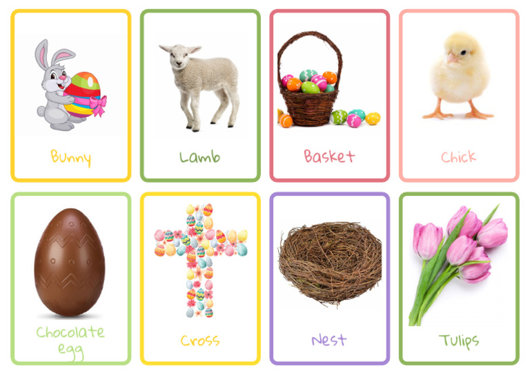Easter Flashcards | PDF
