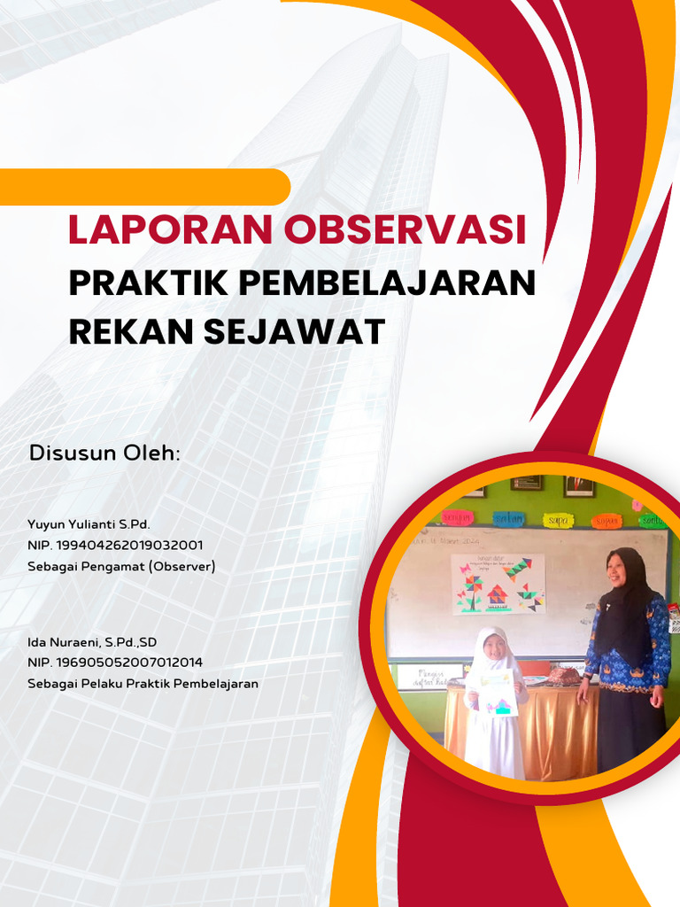 Laporan Hasil Observasi Pembelajaran | PDF