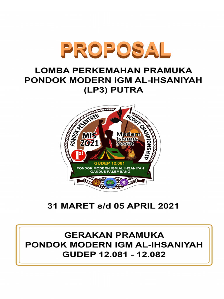 Proposal Kegiatan Lp3 2024 | PDF