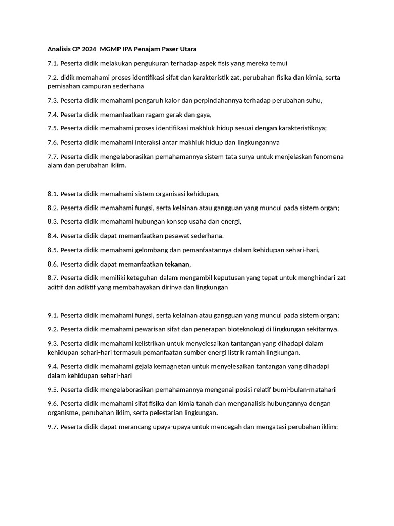 CP TP Atp Ipa Analisis | PDF