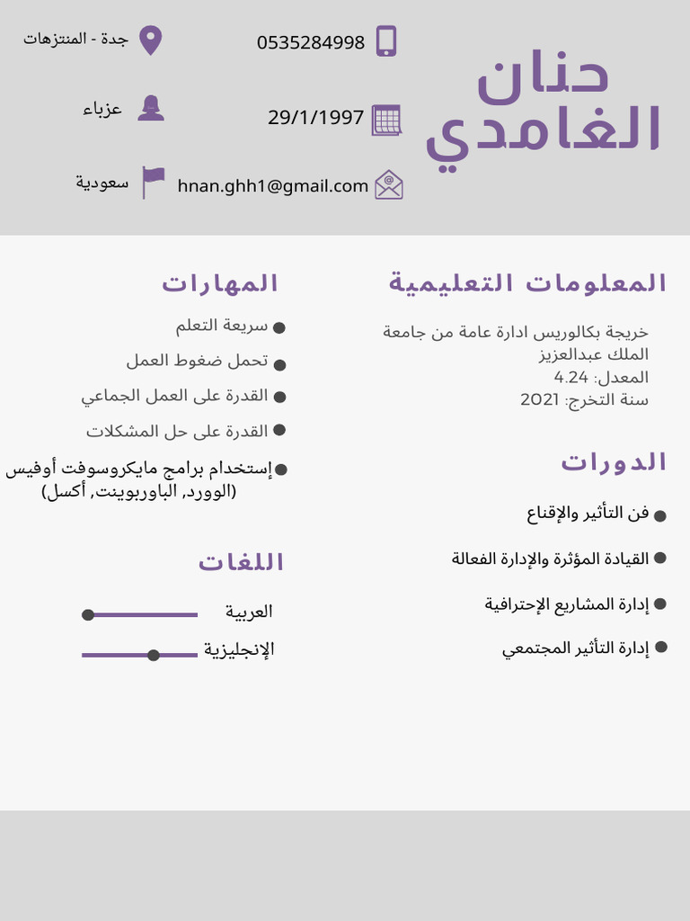 Hanan Cv.. | PDF
