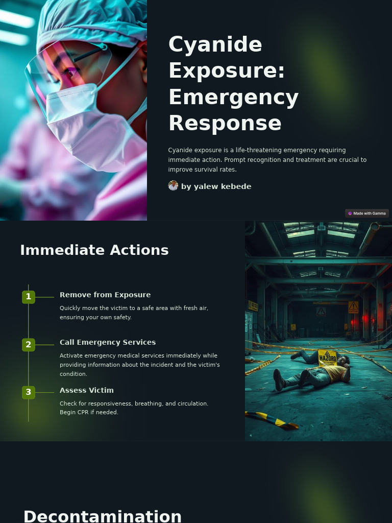 Cyanide-Exposure-Emergency-Response | PDF