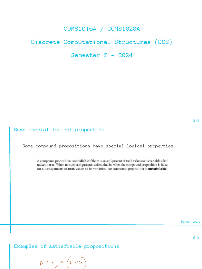 Lecture 2 Annotated | PDF Lecture 2 Annotated | PDF