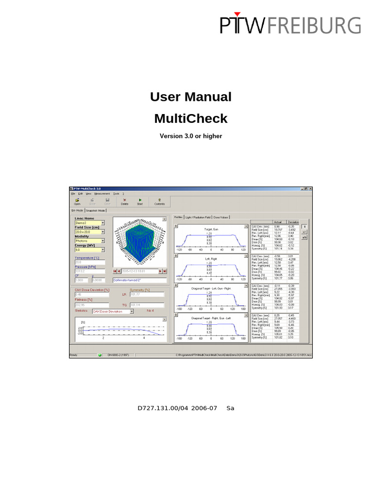 MultiCheck SW3 Man en 72713100 04 | PDF