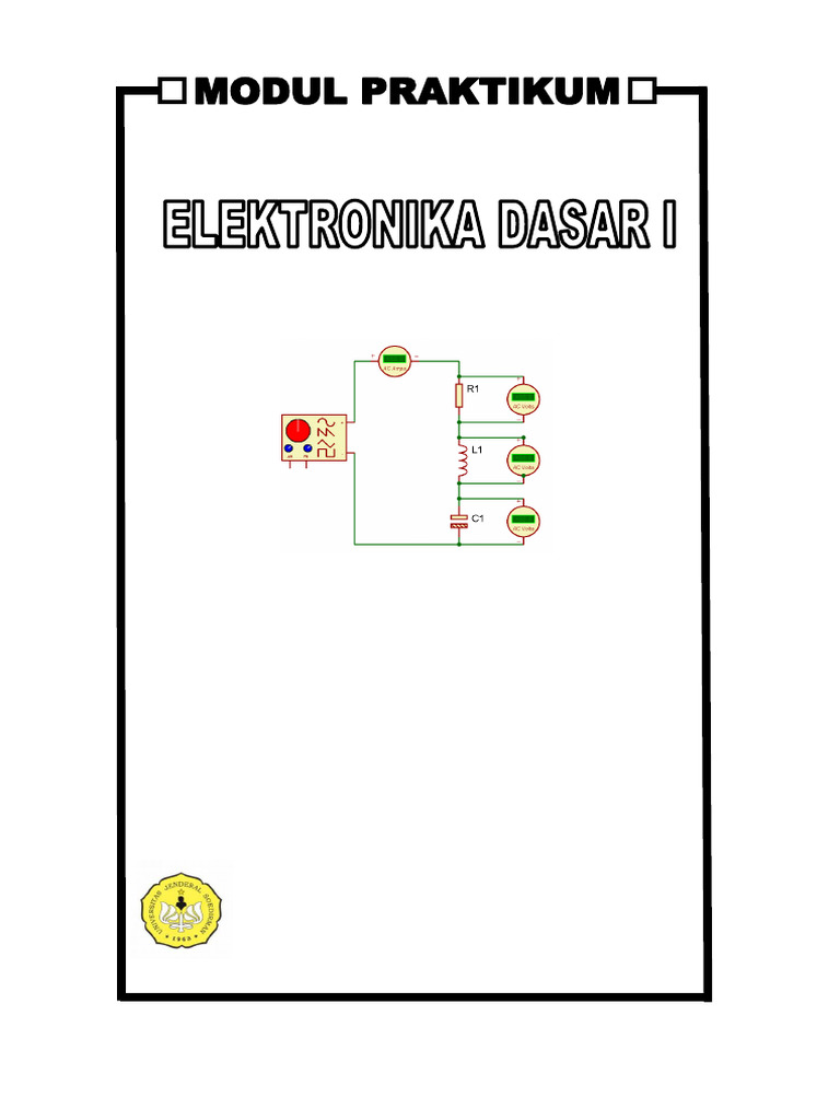 Panduan Praktikum Elektronika Dasar | PDF