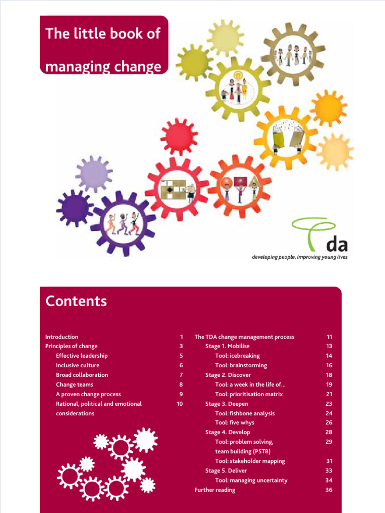 TDA Little Book of Change | PDF