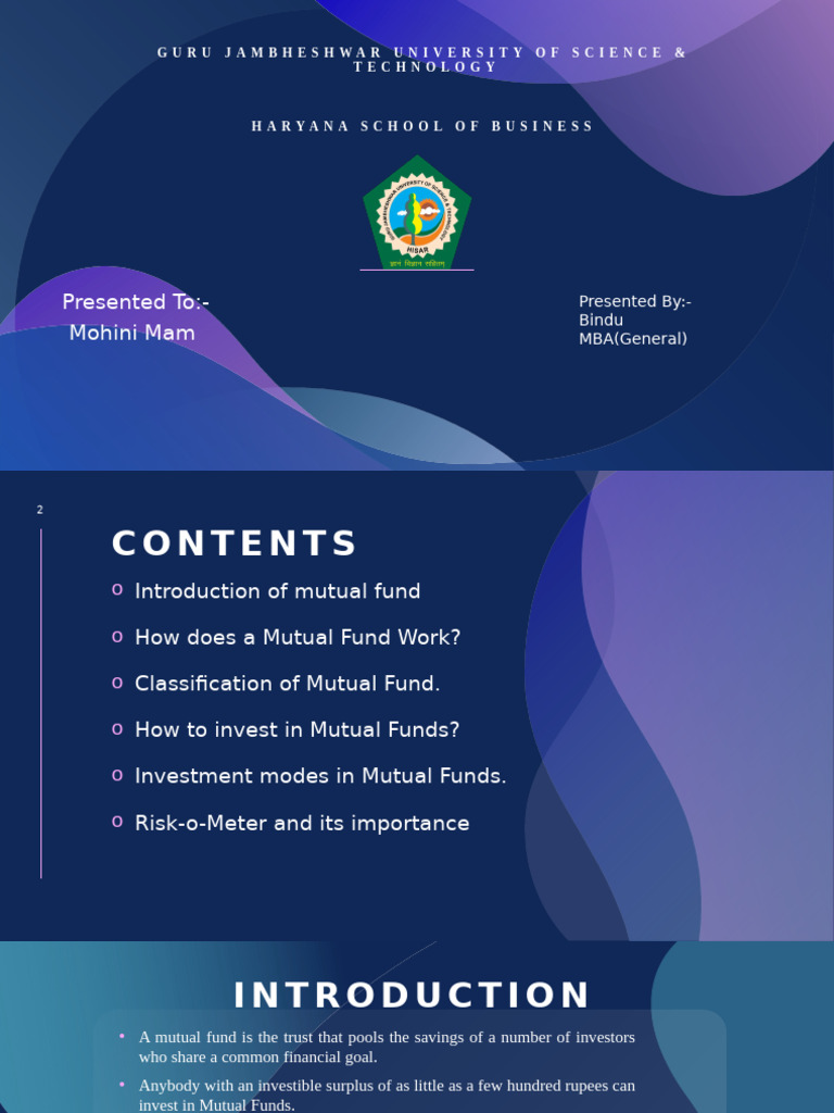 Mutual Fund | PDF