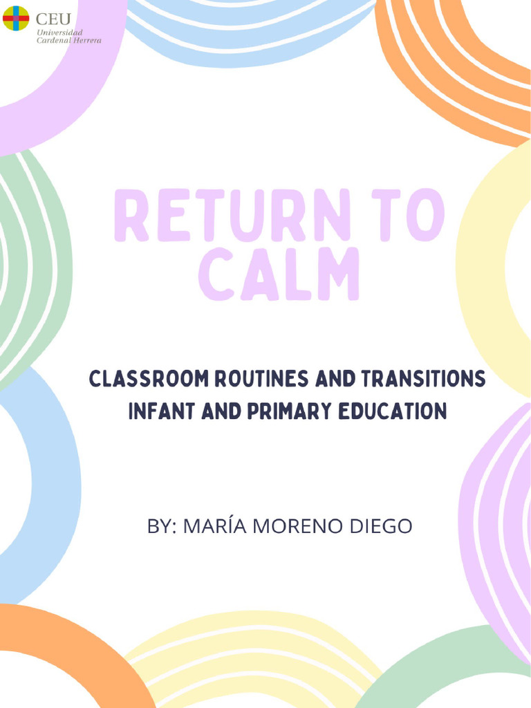 Creating Effective Routines and Transitions MARÍA MORENO DIEGO | PDF