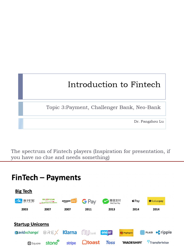 L4 Challenger Bank and Open Banking 2023 | PDF