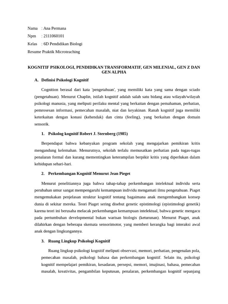 Ana Resume Micro | PDF