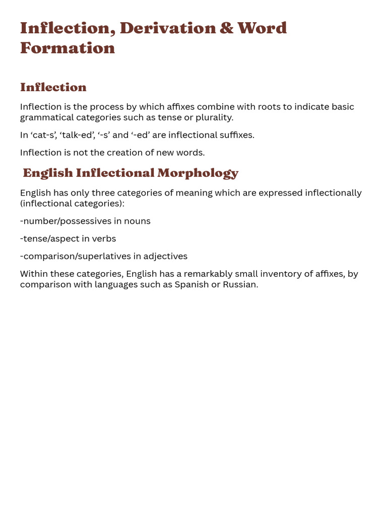 INFLECTION | PDF