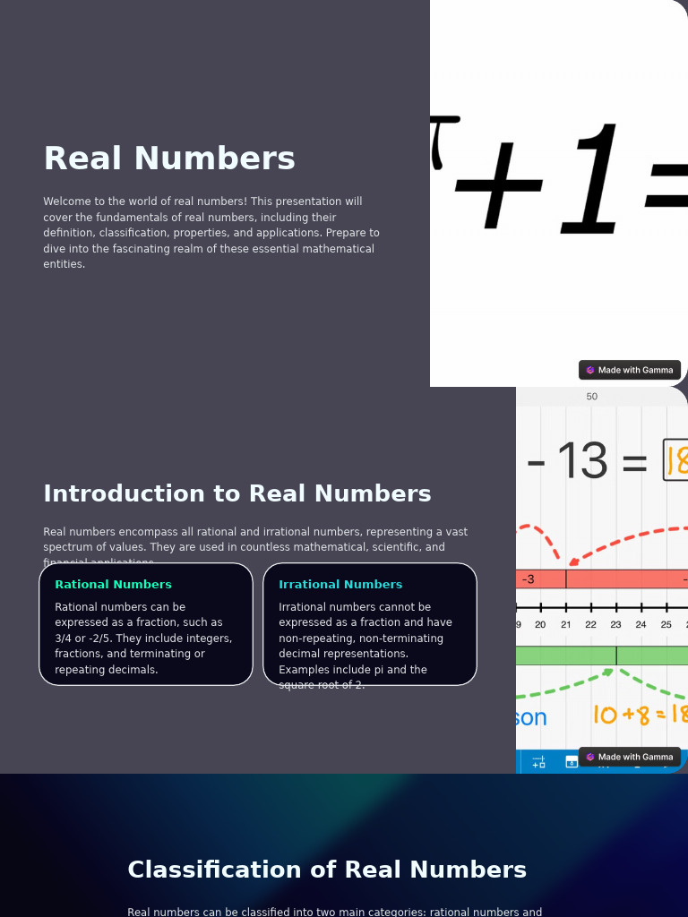 Real Numbers | PDF