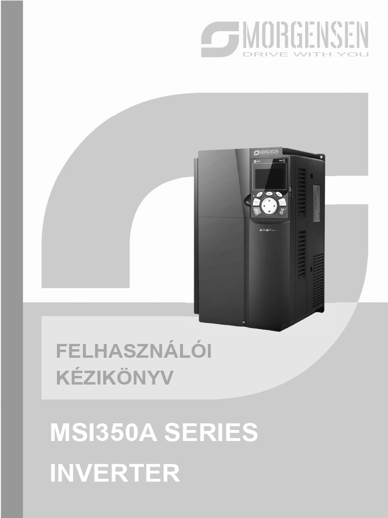 MORGENSEN-MSI350A User-Manual Hu | PDF