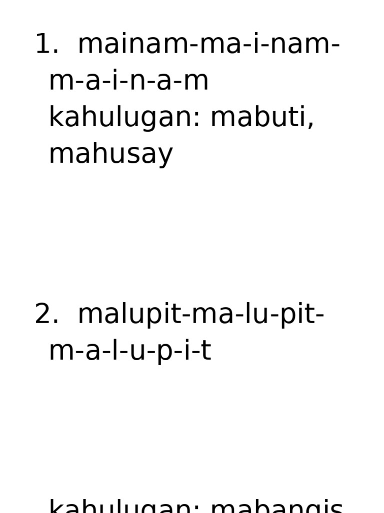Filipino Dictionary | PDF