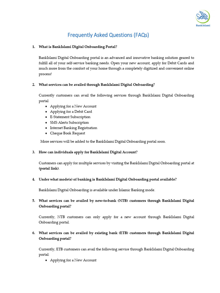 Digital Onboarding FAQs- Final.650a5b41 | PDF