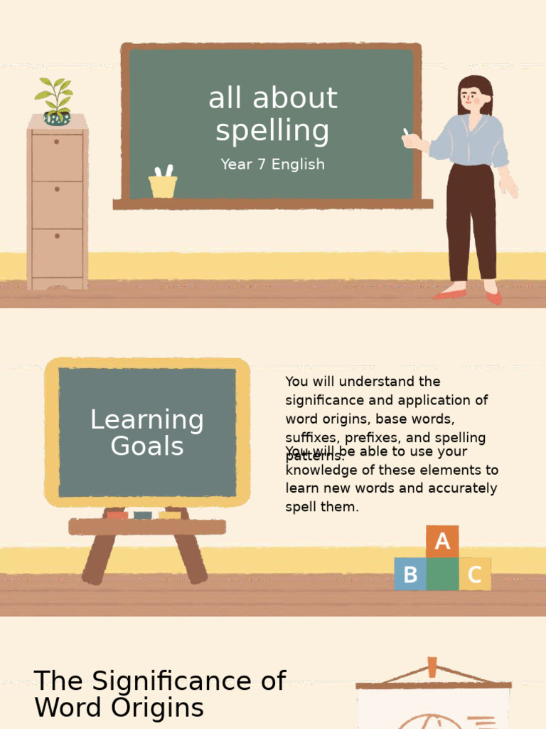 Year 7 Spelling Mastery Guide | PDF