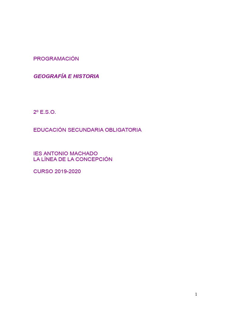 GEOGRAFÍ A E HISTORIA 2º ESO 3 | PDF