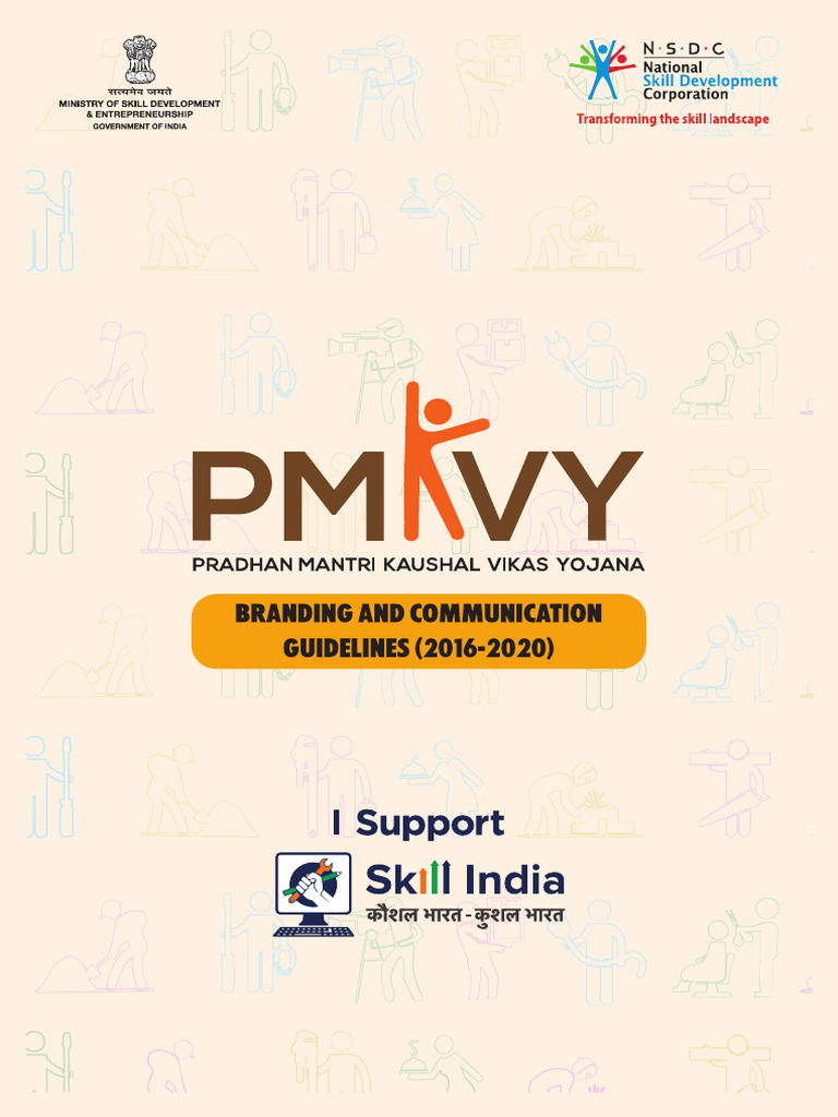PMKVY Branding and Communication Guidelines 18th July 2016 - Ver 15 | PDF