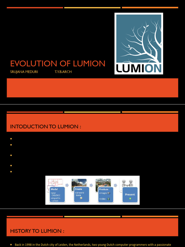 Evolution of Lumion (CD) | PDF
