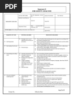 Concreting Job Safety Analysis (JSA) | PDF | Personal Protective ...